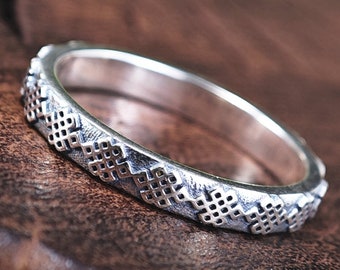 buddhist endless knot ring