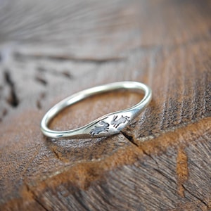 Silver Kiss Rabbits Ring,tiny Bunny Rabbit Ring - Etsy