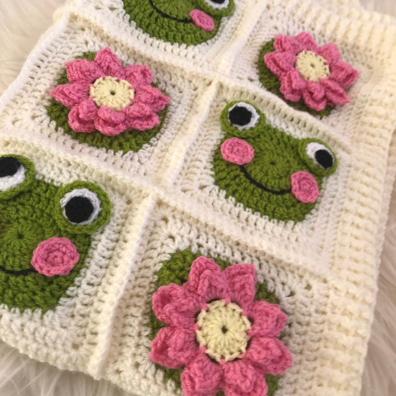 PDF Pattern loopy Lily Granny Square Instant Download - Etsy Canada