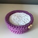 CROCHET PATTERN Face Cleansers/scrubbies and Pot, Reusable, Crochet ...