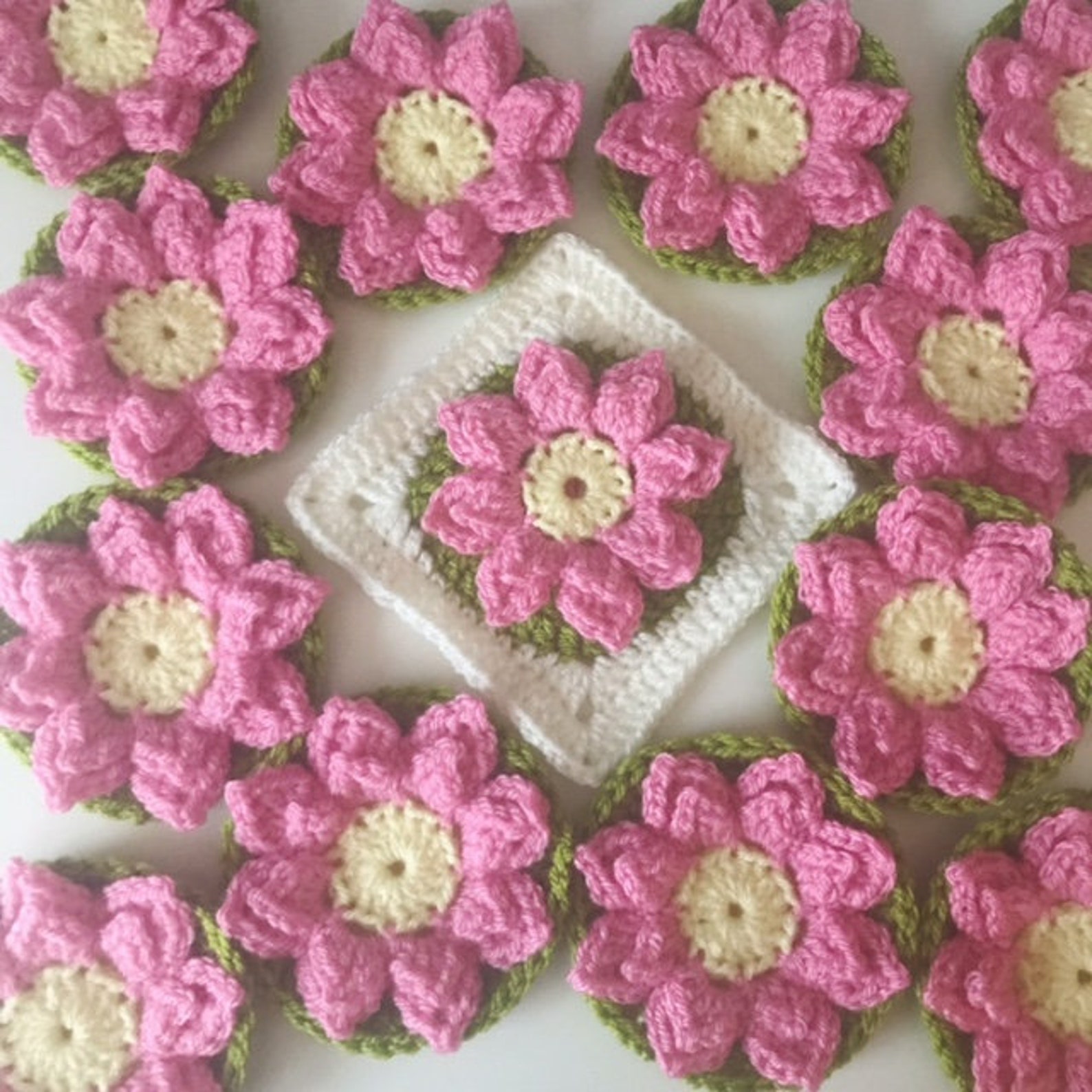 PDF Pattern loopy Lily Granny Square Instant Download | Etsy Canada