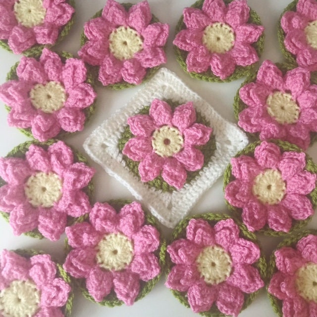PDF Pattern loopy Lily Granny Square Instant Download - Etsy Canada