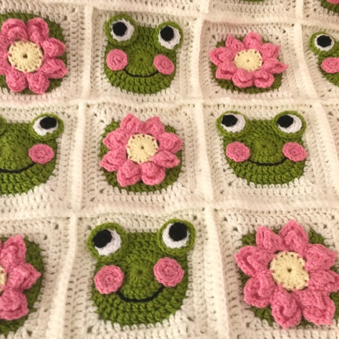 PDF Pattern loopy Lily Granny Square Instant Download | Etsy Canada