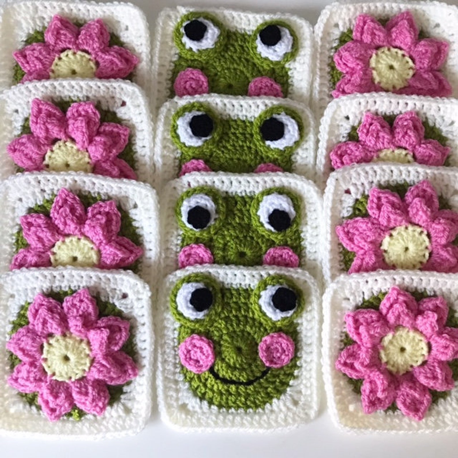 PDF Pattern loopy Lily Granny Square Instant Download - Etsy Canada