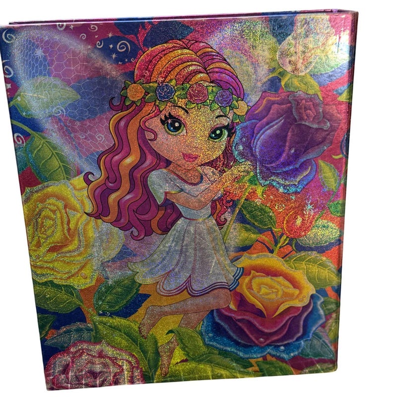 Lisa Frank Binder - Etsy