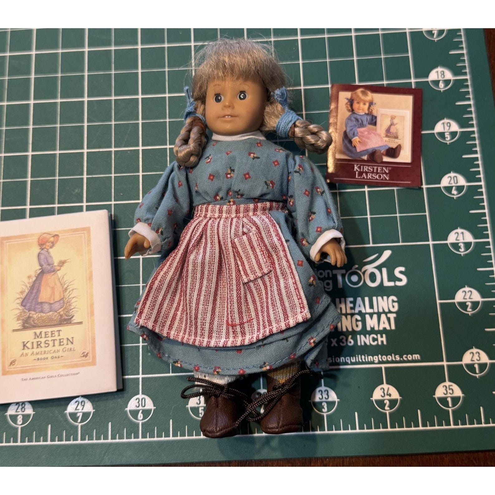VTG Mini American Girls Kirsten Larson Doll 1991 Pleasant Company With ...
