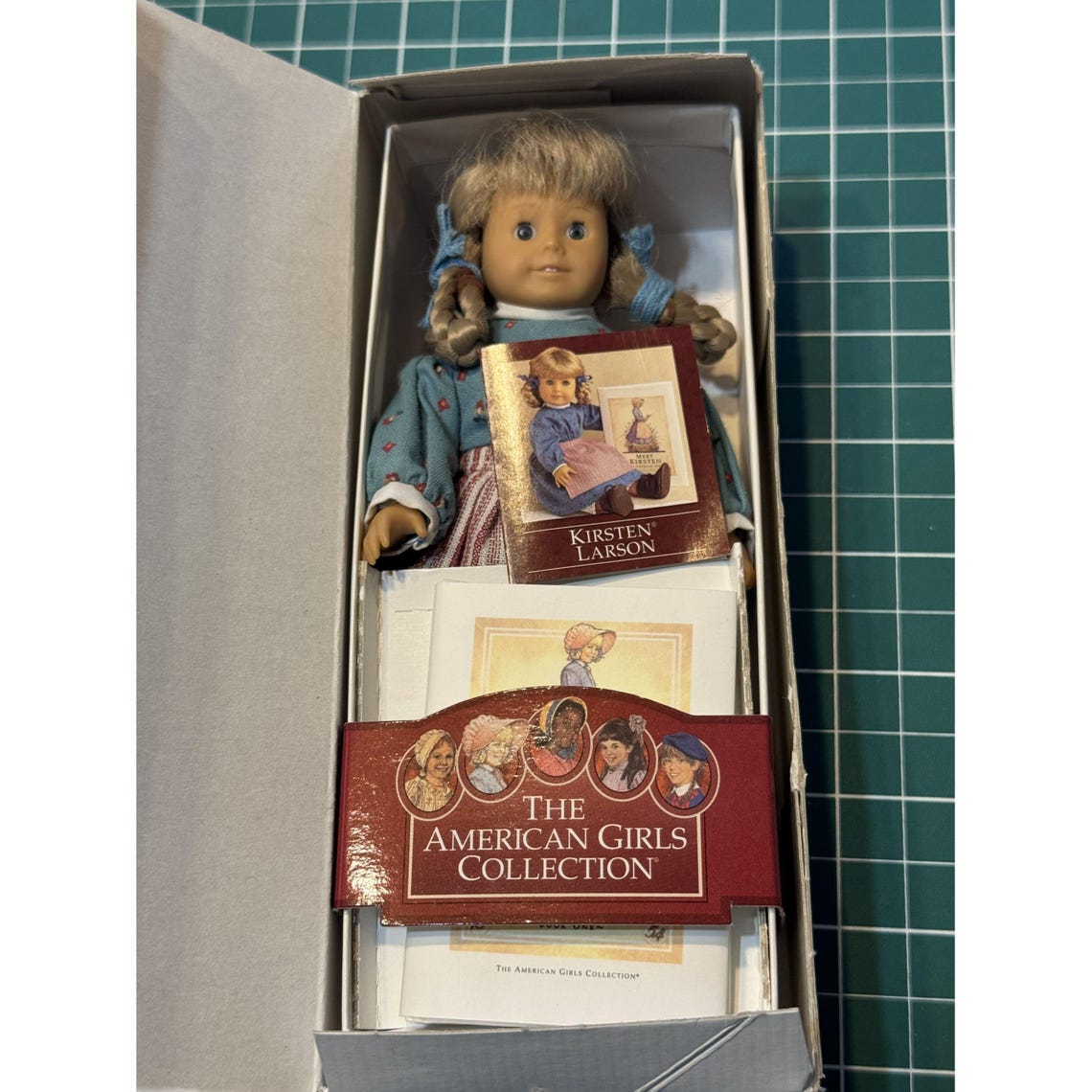 VTG Mini American Girls Kirsten Larson Doll 1991 Pleasant Company With ...
