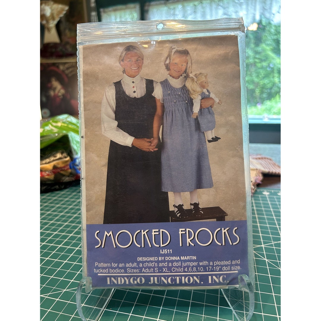 Indygo Junction Smocked Frocks Sewing Pattern IJS11 - Etsy