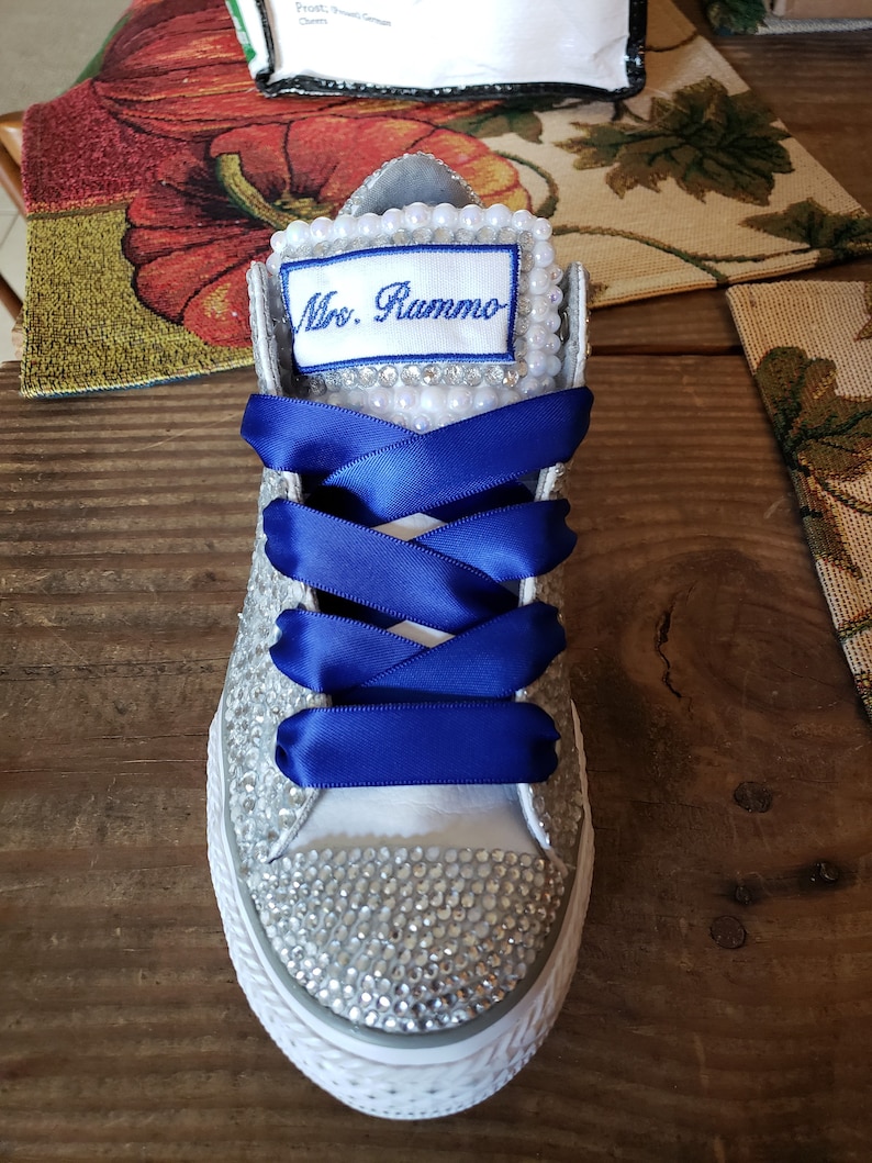Women's Rhinestone Sneakers- Low Top - Etsy