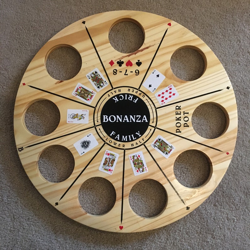 Bonanza Rummy Game Board Hand Crafted | Etsy