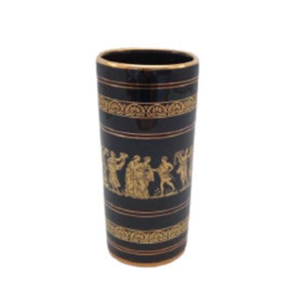 Hand Made in Greece 24k Gold Vase - Etsy