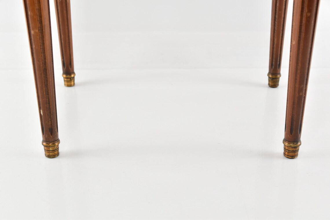 Vintage Wooden Small Kidney Shaped Table Bedroom Dressing Room | Etsy