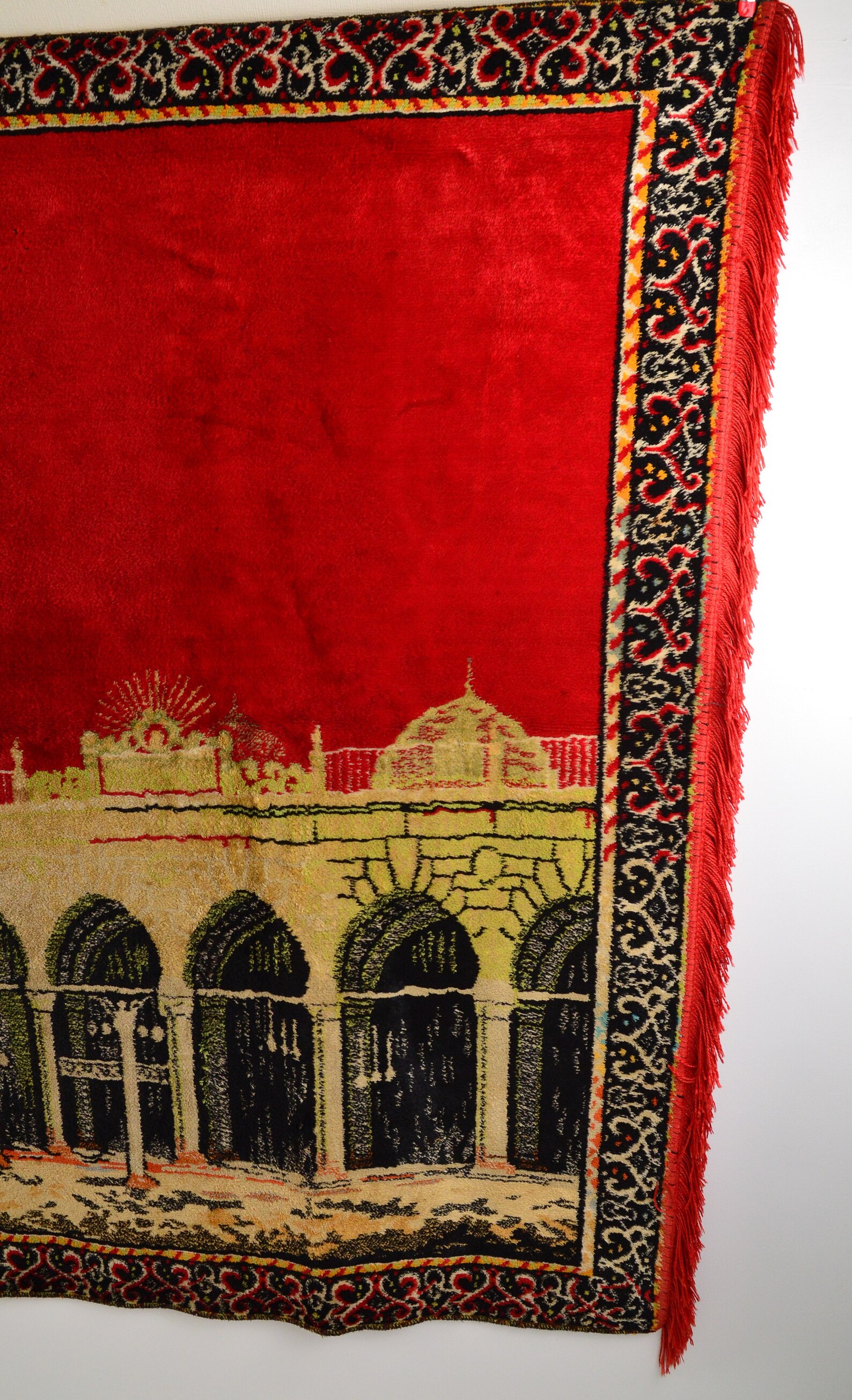 Vintage Oriental Mosque Islam Muslim Tapestry Rug Wall Hanging | Etsy