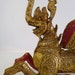 Vintage Golden Qilin / Kirin Chinese / Japanese Unique Piece Gold Hand ...