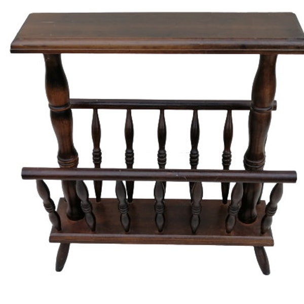 Magazine Rack Table - Etsy