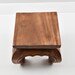 Vintage Opium Table Wooden Stool Coffee Living Room Flowerpot Plant ...