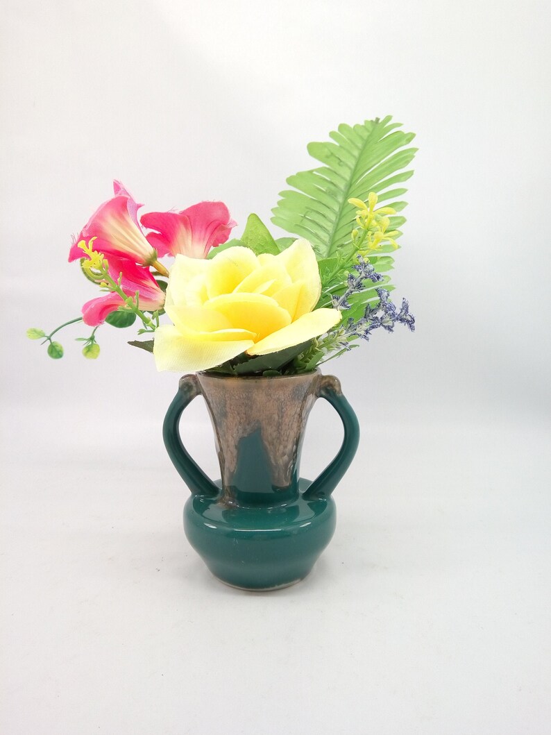 Vintage Mini Ceramic Vase Flower Display Shelf Display | Etsy