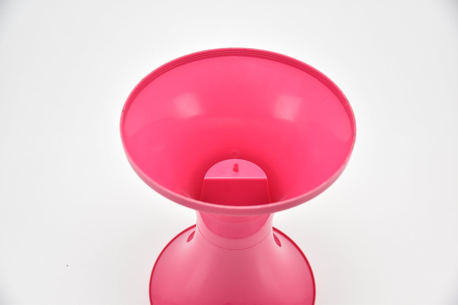 Vintage French Tam Tam Tabouret Stool Storage Plastic Pink Seat Chair ...