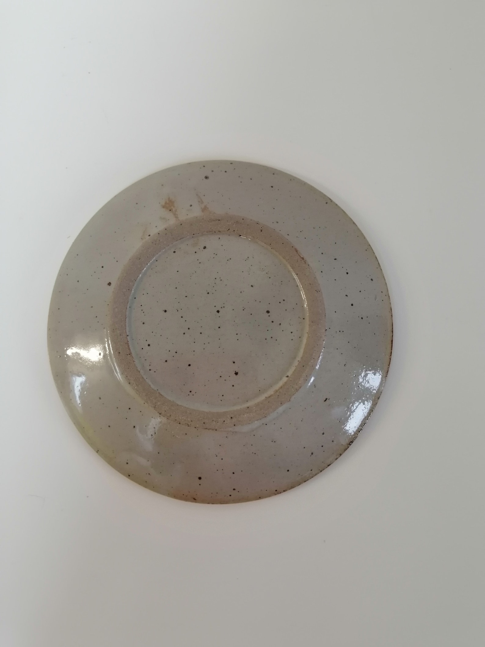 Vintage Earthenware Stoneware Pottery Glazed Plate Signed - Etsy