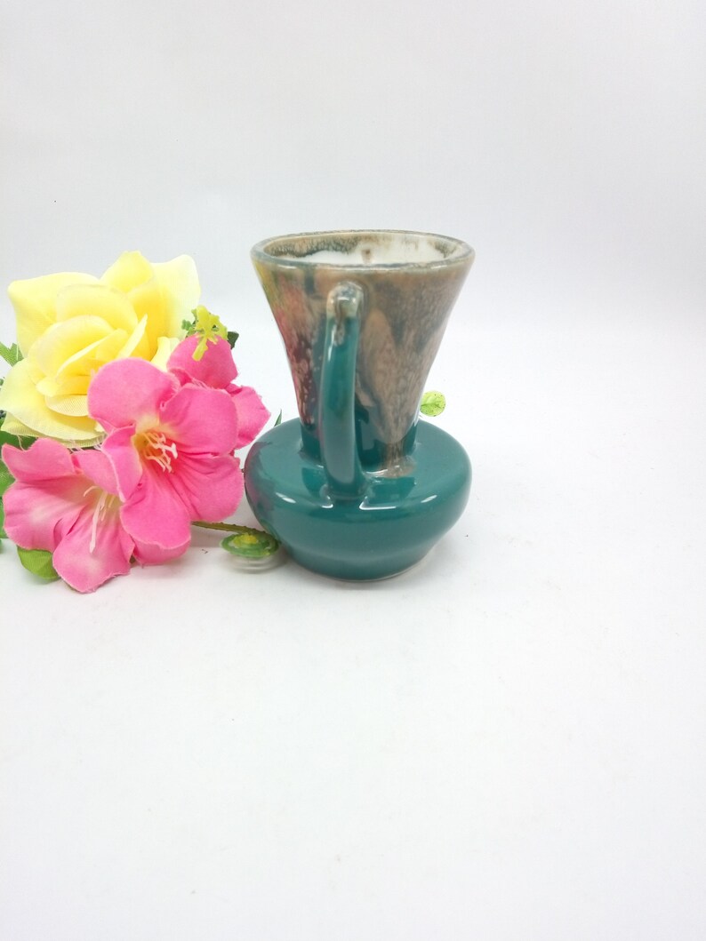 Vintage Mini Ceramic Vase Flower Display Shelf Display - Etsy