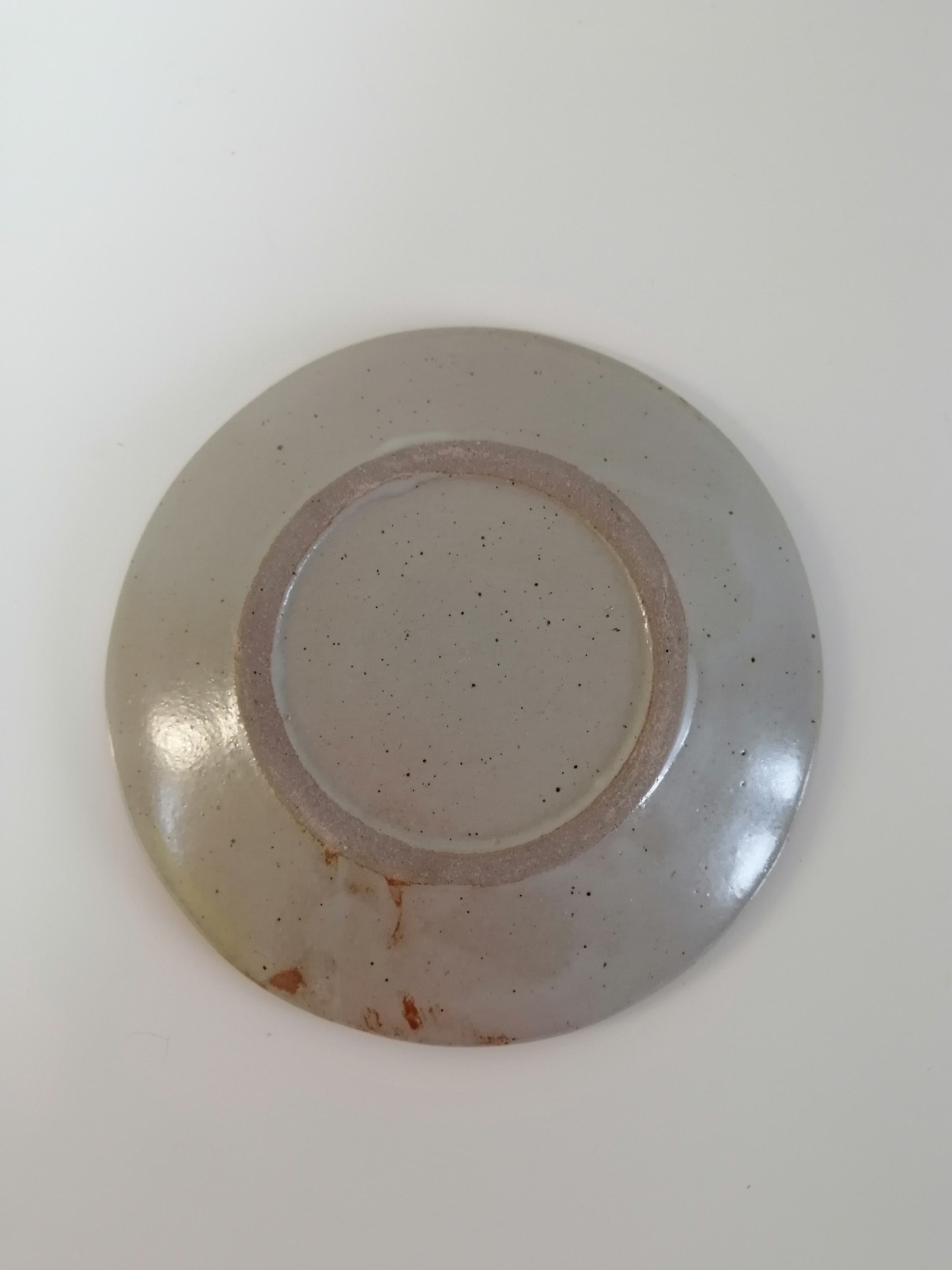 Vintage Earthenware Stoneware Pottery Glazed Plate Signed | Etsy