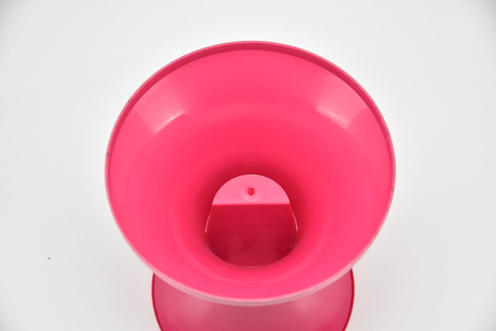 Vintage French Tam Tam Tabouret Stool Storage Plastic Pink Seat Chair ...
