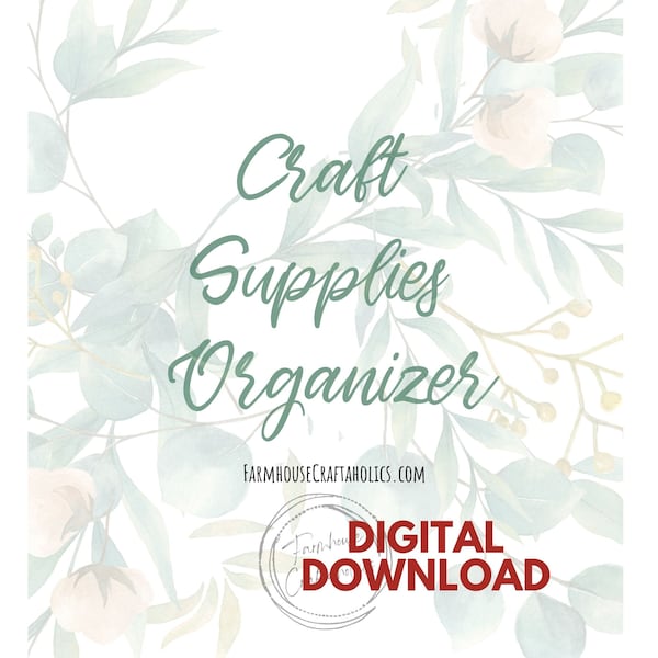 Craft Room Organizer - Etsy