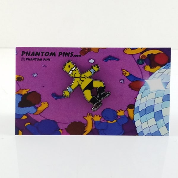 Bart Simpson Pin - Etsy