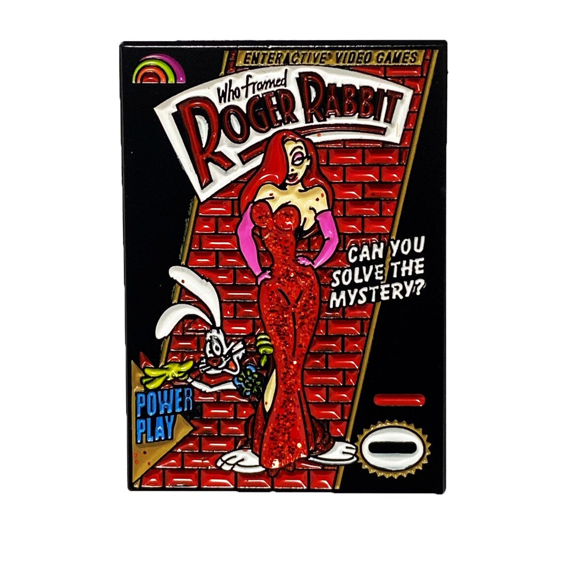 Who Framed Roger Rabbit Nintendo NES Cover Art Enamel Pin - Etsy