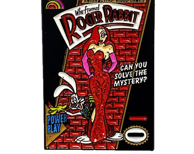 Who Framed Roger Rabbit Nintendo NES Cover Art Enamel Pin - Etsy