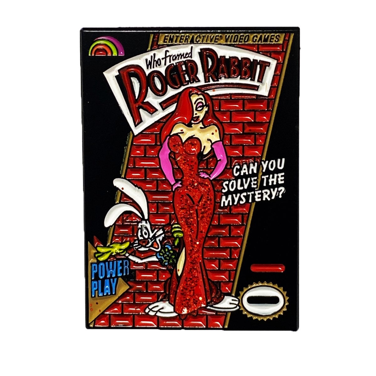 Who Framed Roger Rabbit Nintendo NES Cover Art Enamel Pin | Etsy