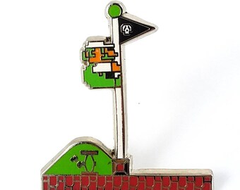 Super Mario Flagpole - Etsy