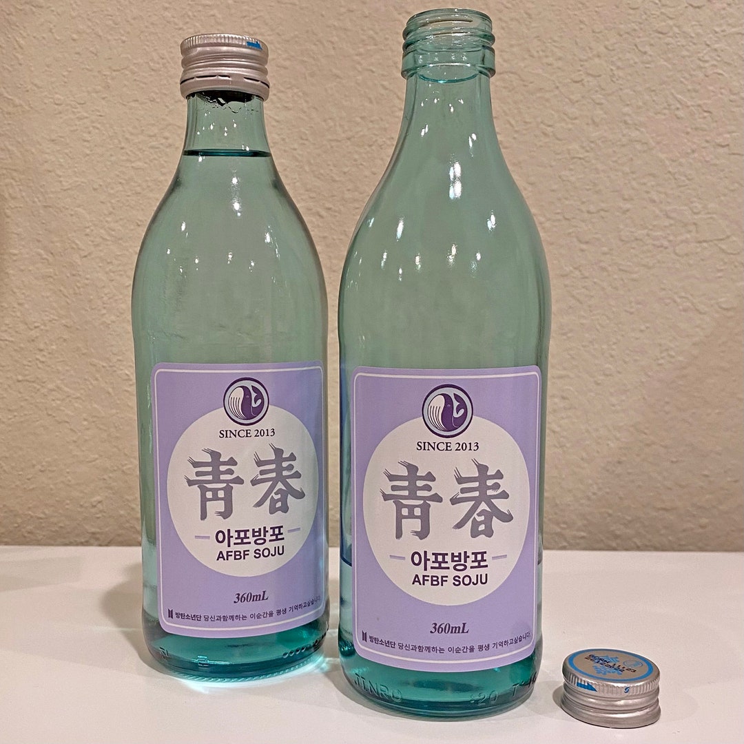 BTS Soju Label Inspired by Suchwita Ep. 9 | Waterproof | Handmade ...