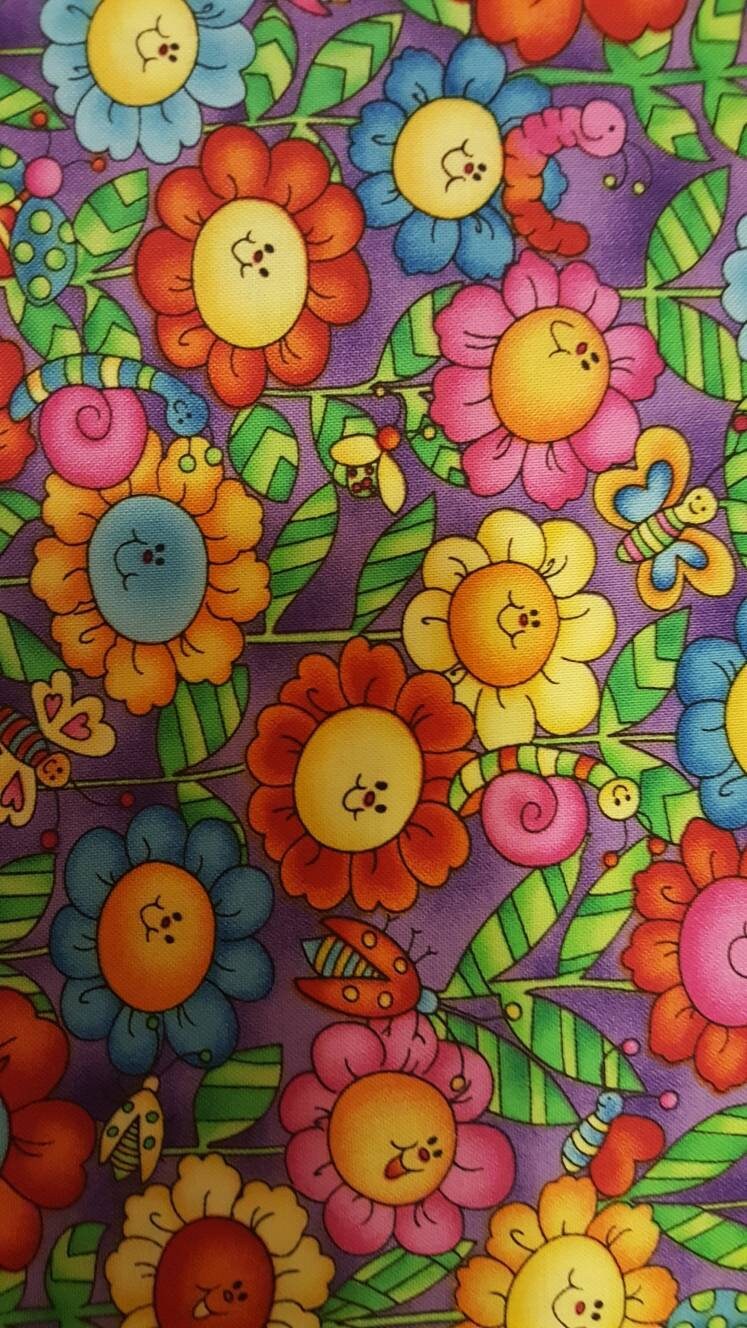 Wiggly Garden by Cheri Strole for Moda Fabrics | Etsy