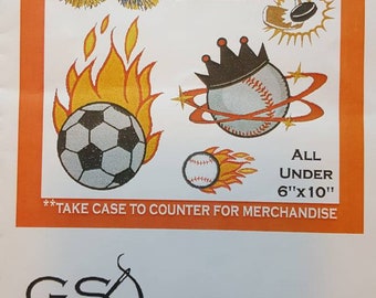 Grand Slam Designs Embroidery - Etsy