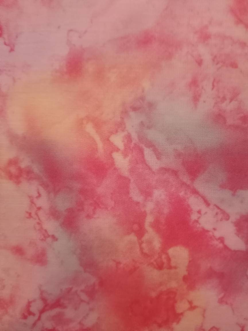 Marble Mate Multi 9907-27 Moda Fabrics Marbled Fabric of Pink and ...