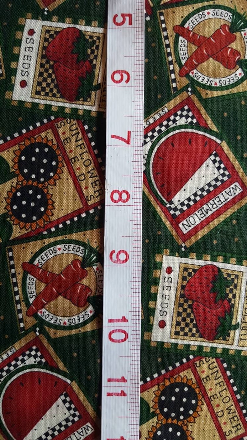 Vegetable Seed Packets by Debbie Mumm for South Sea Imports Quilt ...