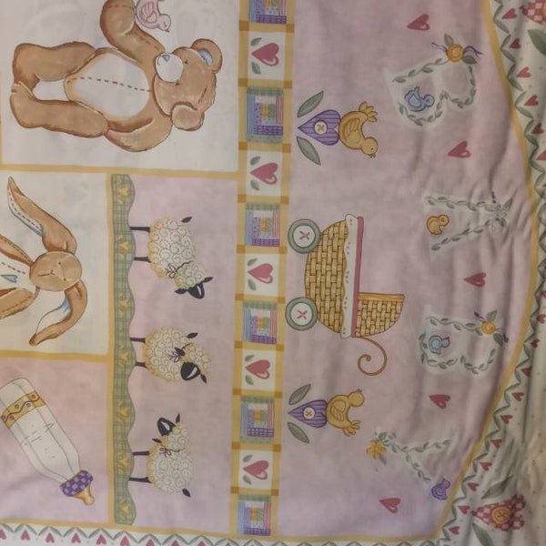 Baby Fabric Panel - Etsy