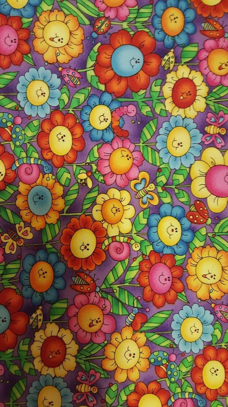 Wiggly Garden by Cheri Strole for Moda Fabrics | Etsy