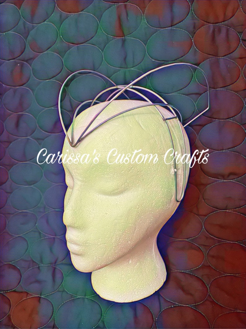 Samba Carnival Mohawk Headdress Wire Frame Design (with Rear Support ...