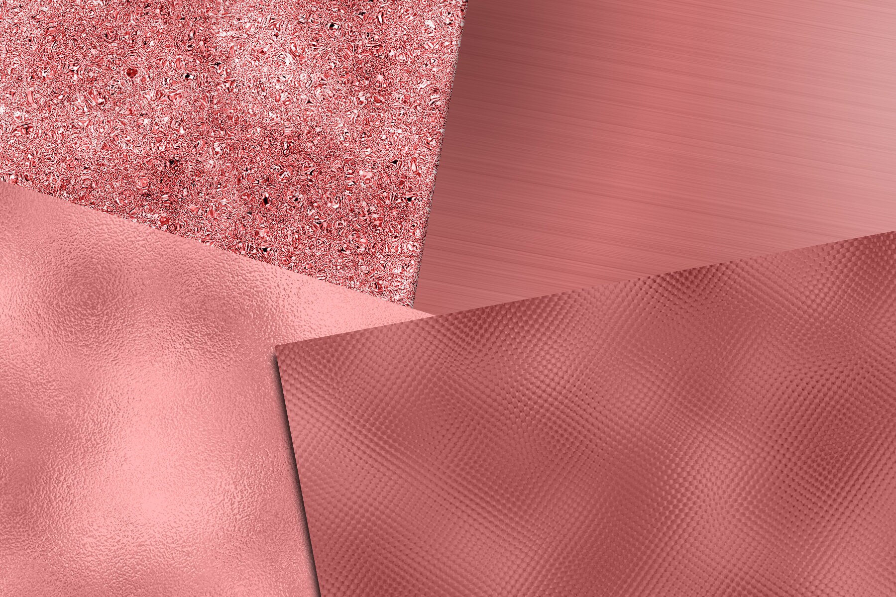 Rose Gold Textures Foil Digital Paper Gold Glitters Rose - Etsy