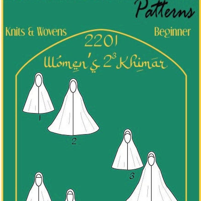 Khimar Pattern for Women - Etsy