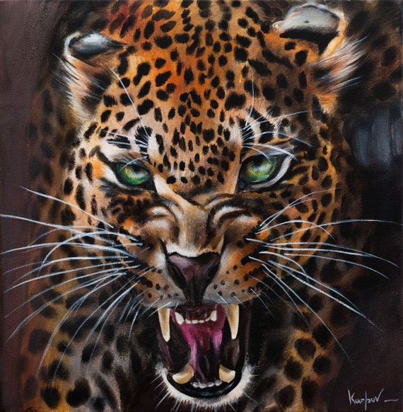 Angry Leopard