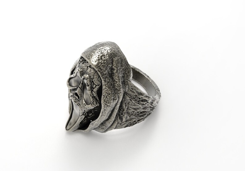 Scream Ghost Ring, Scary Movie Ring, Halloween Ghost Ring, Gothic Ring ...