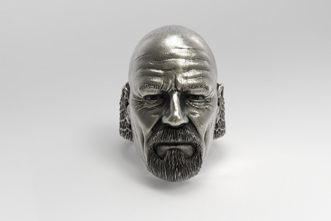 Unique Sterling Silver Walter White Ring, Breaking Bad Ring, Heisenberg ...