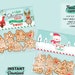 Christmas Treat Bag Toppers Printable Christmas Cookie Tag Holiday Tag ...