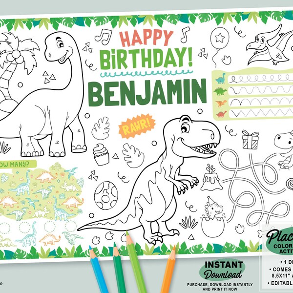 Dinosaur Party Ideas - Etsy