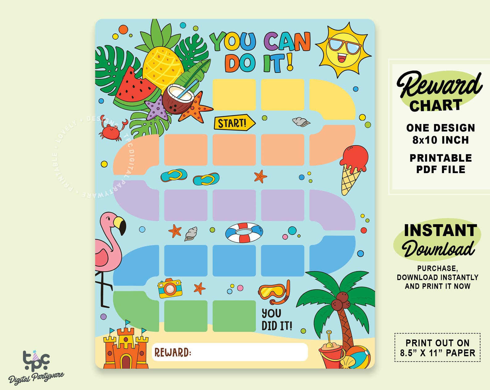 Printable Star Chart For Kids