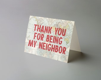 Neighbor Card Neighbor Moving Away Card Neighbor Goodbye Card Good Luck ...