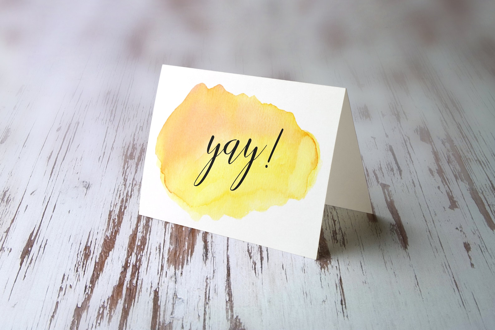 Yay Congrats Congratulations Greeting Card Congrats | Etsy